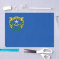 Patriotic tissue paper with flag Nevada, USA | Zazzle