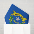 Patriotic tissue paper with flag Nevada, USA | Zazzle
