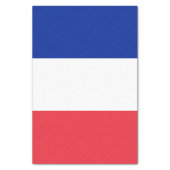 Patriotic tissue paper with flag of France | Zazzle