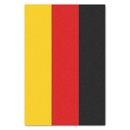 Patriotic tissue paper with flag of Germany | Zazzle