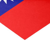 Patriotic tissue paper with flag of Taiwan | Zazzle
