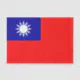 Patriotic tissue paper with flag of Taiwan | Zazzle