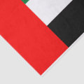 Patriotic tissue paper with flag of UAE | Zazzle
