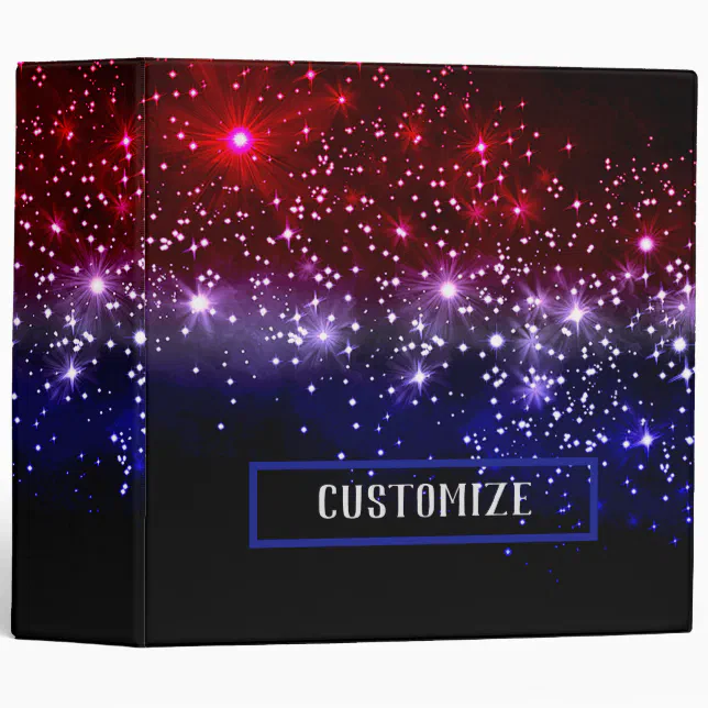 Patriotic Twilight Binder | Zazzle