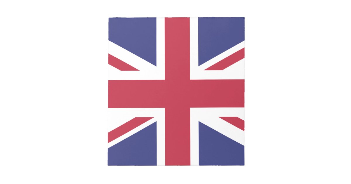 Patriotic United Kingdom Flag Notepad | Zazzle