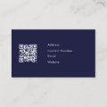 Patriotic USA American Flag QR Code Business Card | Zazzle