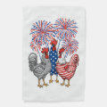 Patriotic USA Chicken USA Hen 4th Of July Garden Flag | Zazzle