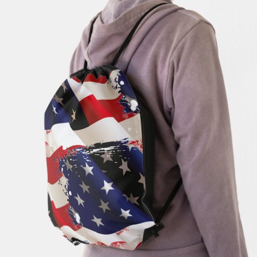 Patriotic USA Flag Backpack | Zazzle