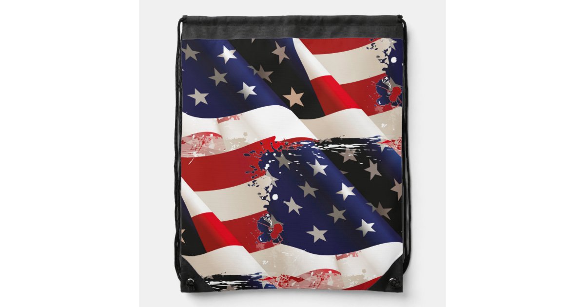 Patriotic USA Flag Backpack | Zazzle