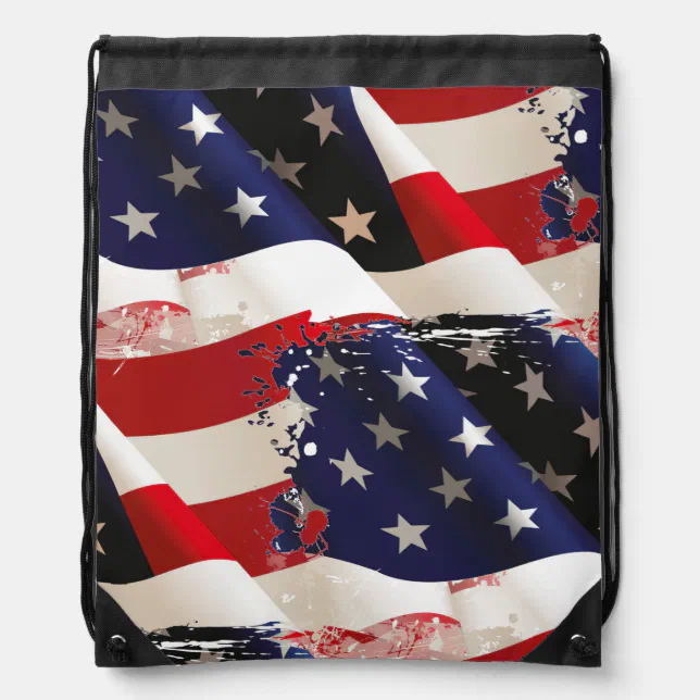 Patriotic USA Flag Backpack | Zazzle