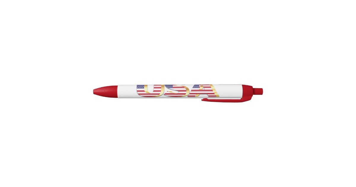 Patriotic USA Flag Pen | Zazzle