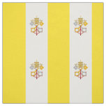 Vatican City flag Fabric | Zazzle