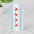 Patriotic Wood Box Sign with Flag of Chicago | Zazzle