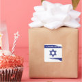 Patriotic Zionist Flag I Stand with Israel Sticker | Zazzle