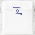 Patriotic Zionist Flag I Stand with Israel Sticker | Zazzle