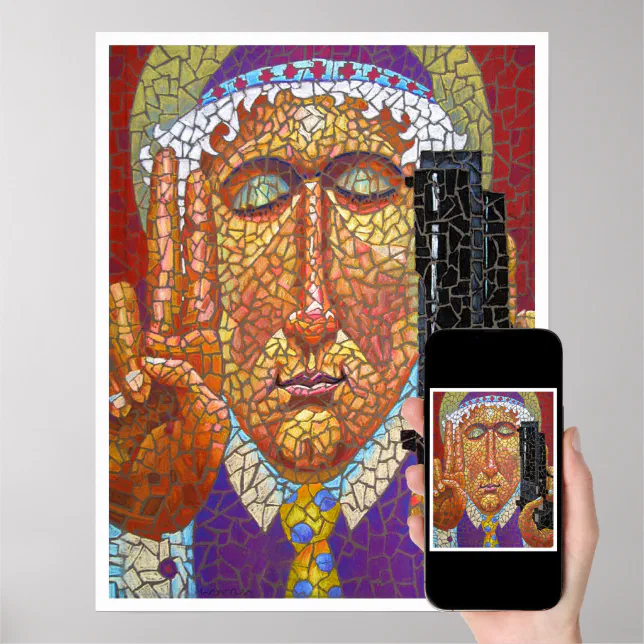 Patron Saint of Gun Control Poster | Zazzle