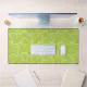 Pattern Of Green Lime Slices Desk Mat | Zazzle