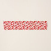 Pattern Of Hearts, Red Hearts, Love Scarf | Zazzle