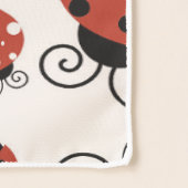 Pattern Of Ladybugs, Cute Ladybugs, Red Ladybugs Scarf | Zazzle
