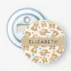 Pattern Of Sloths, Cute Sloths, Hearts, Your Name Bottle Opener | Zazzle