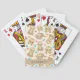 Pattern Of Sloths, Cute Sloths, Hearts, Your Name Poker Cards | Zazzle