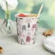 pattern with cute elephants and giraffes paper cups | Zazzle