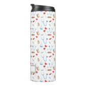 Patterned doctor tools medical doctor graduate thermal tumbler | Zazzle