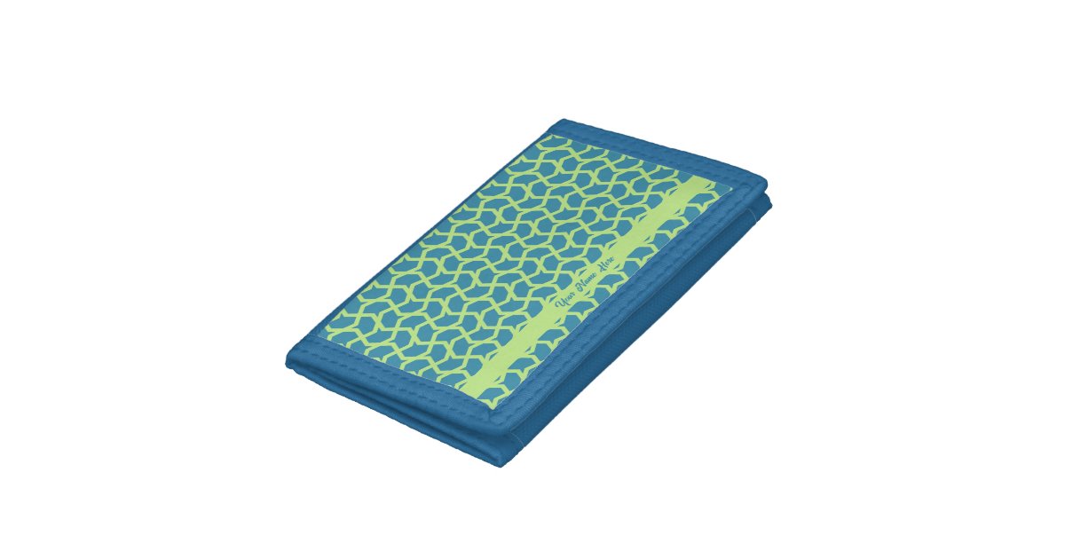 Patternraid pattern 4 - Arabic Trifold Wallet | Zazzle