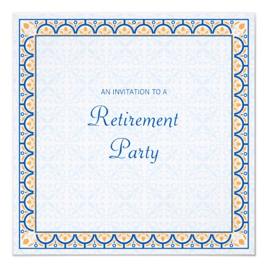 Retirement Invitation Border Templates Police Retirement Invitation