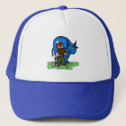 Paul Bunyan and Babe Trucker Hat Ver. 2 | Zazzle.com