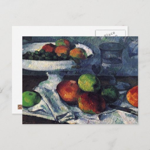 Paul Cezanne Still Life/Postcard Postcard | Zazzle
