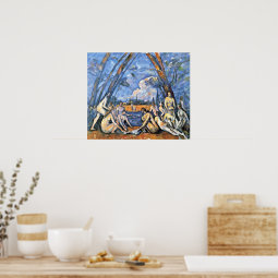 Paul Cezanne - The Large Bathers Poster | Zazzle