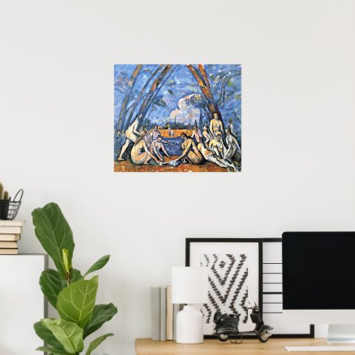 Paul Cezanne - The Large Bathers Poster | Zazzle