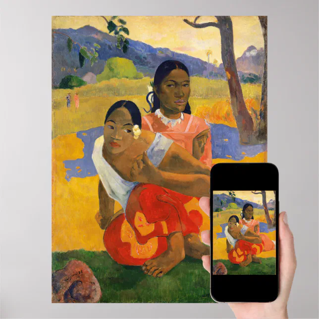 PAUL GAUGUIN - Nafea faa ipoipo 1892 Poster | Zazzle