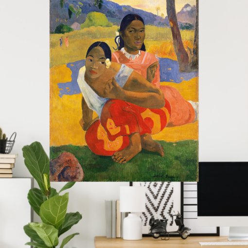 PAUL GAUGUIN - Nafea faa ipoipo 1892 Poster | Zazzle