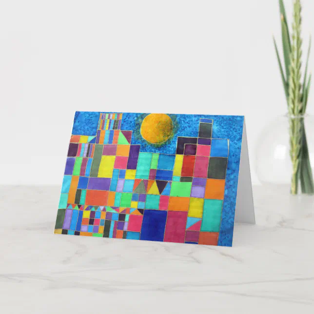 Paul Klee 1 Greetings Card | Zazzle