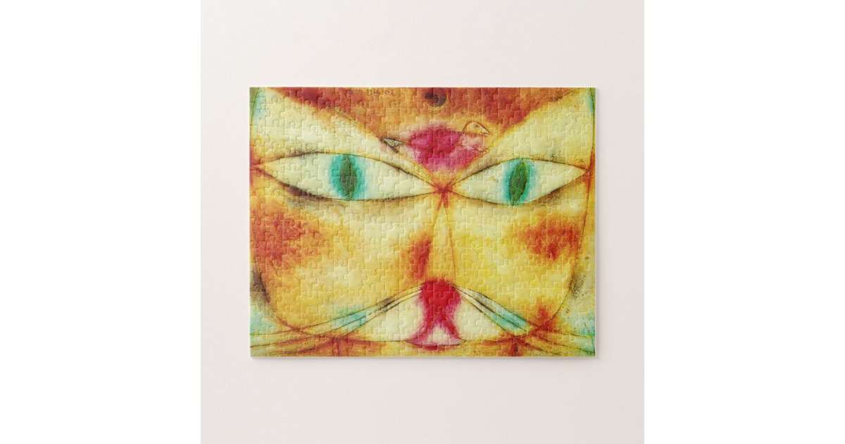 Paul Klee Cat and Bird Puzzle | Zazzle