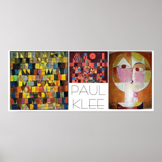Paul Klee Poster Collage | Zazzle.com