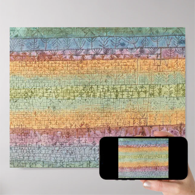 Paul Klee — Tree Nursery Poster | Zazzle