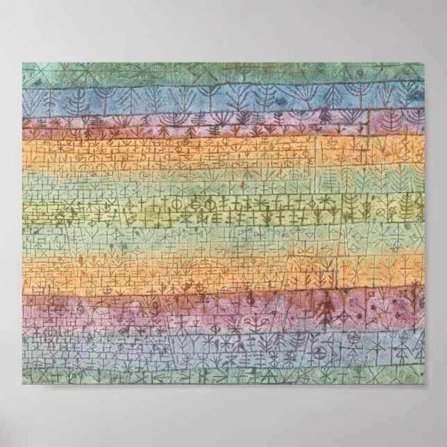 Paul Klee — Tree Nursery Poster | Zazzle