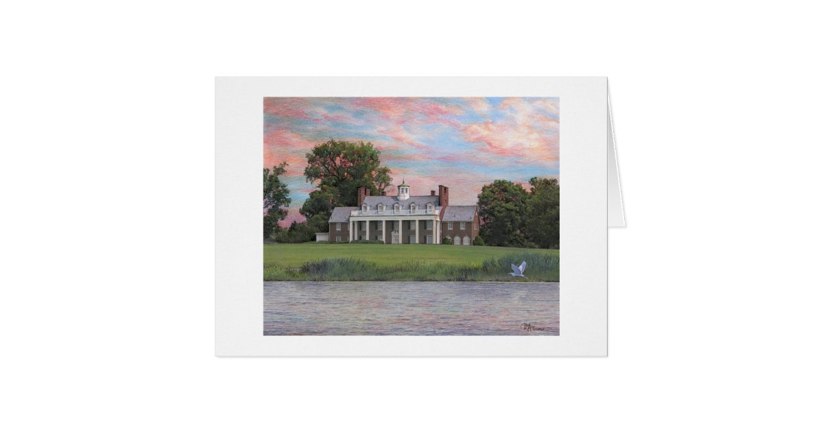 Paul McGehee "Bushfield Sunset" Card | Zazzle