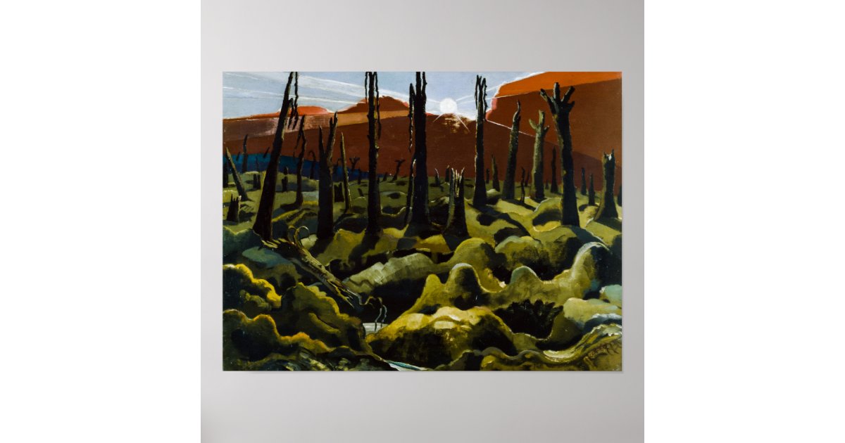 Paul Nash: We are Making a New World, 1918 Poster | Zazzle