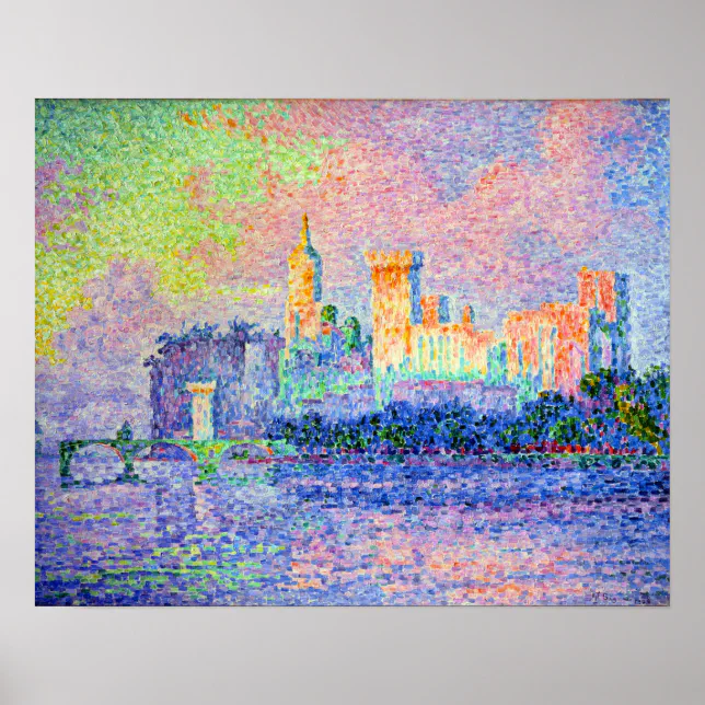 Paul Signac - Vintage Pointillism Art Poster | Zazzle