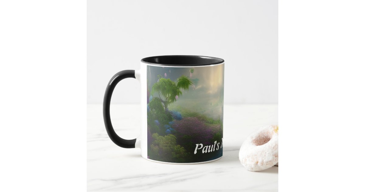 Paul's Morning Tea Personalized Customizable Mug | Zazzle