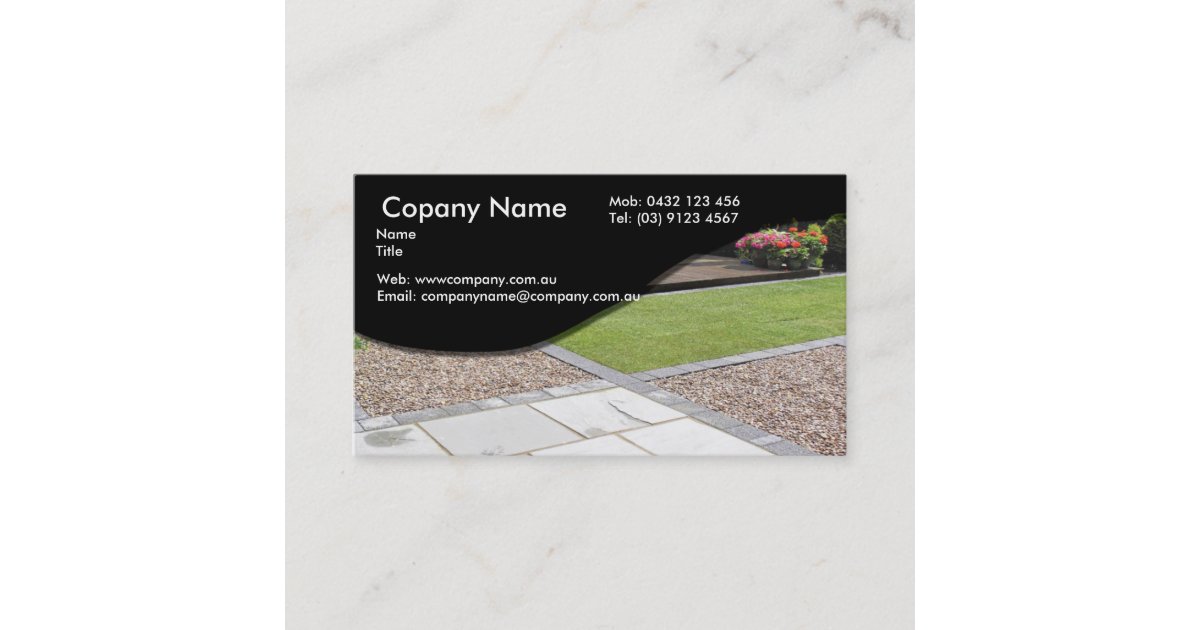 Paving Business Card | Zazzle.com