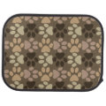 Paw Print Design Car Mat | Zazzle