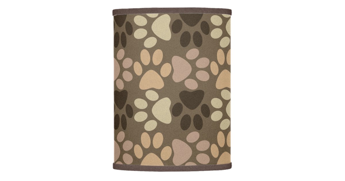 Paw Print Design Lamp Shade | Zazzle