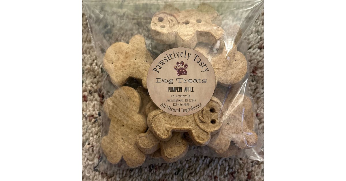 Paw Print Dog Treat Classic Round Sticker | Zazzle