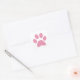 Paw Print Square Sticker | Zazzle