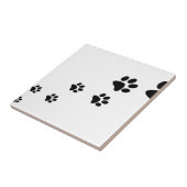 Paw Prints Tile | Zazzle